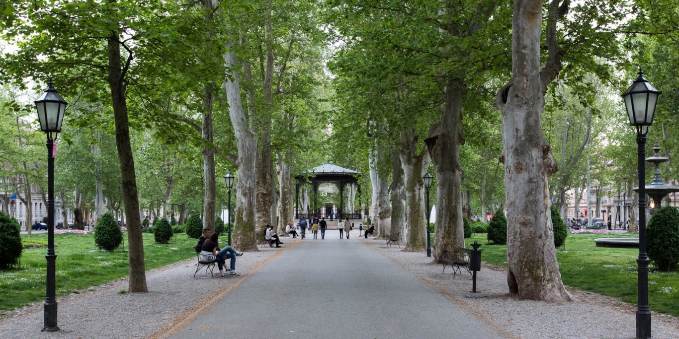 Zrinjevac Park in Zagreb accommodation and apartments nearby | Direct ...