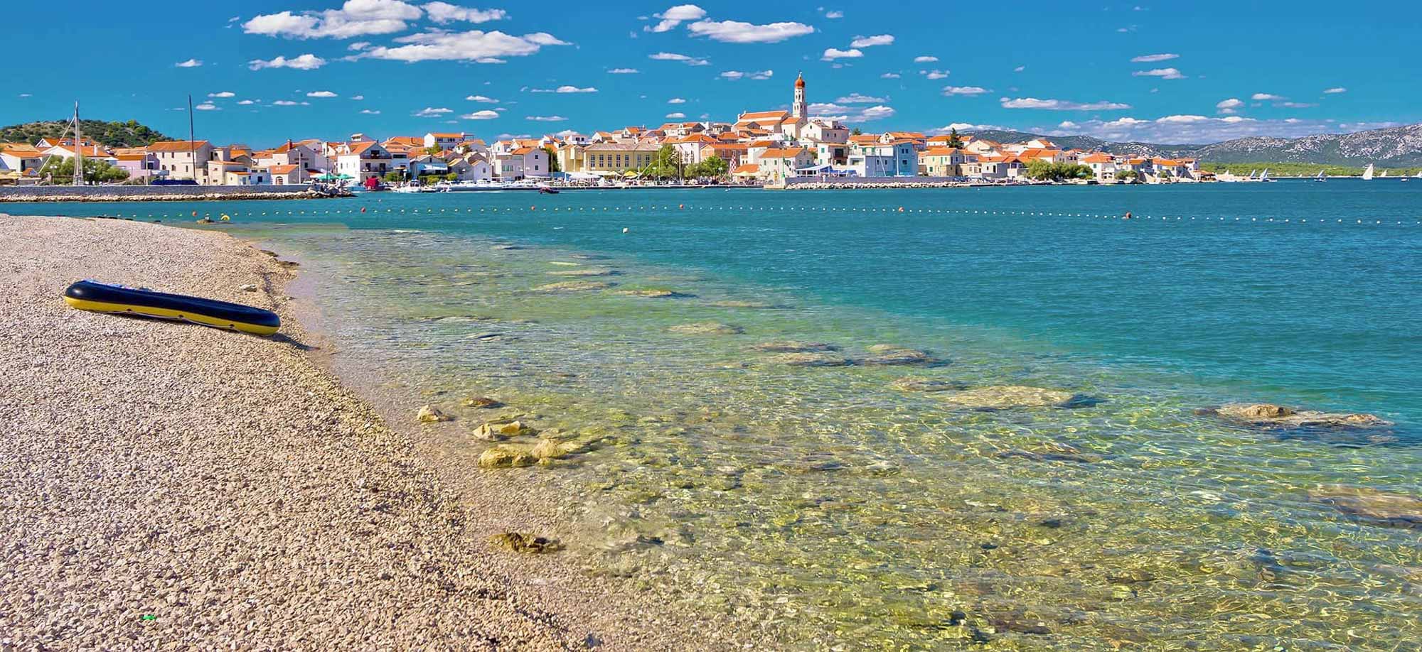 Bilave beach in Betina accommodation and apartments nearby | Direct ...