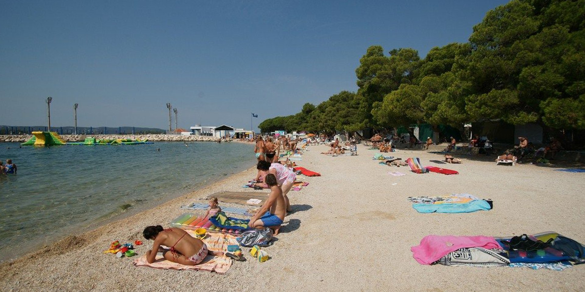 Bosana beach Biograd accommodation and apartments nearby | Direct ...