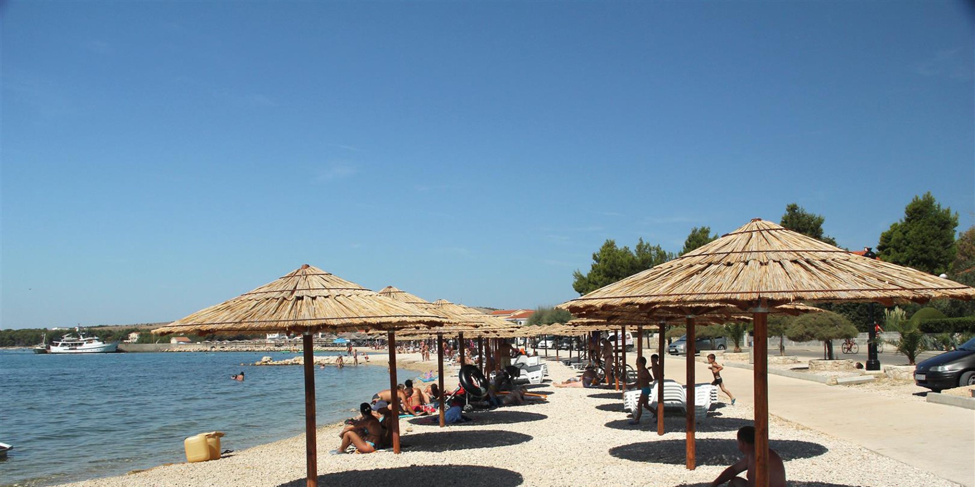 Jadro beach Vir accommodation and apartments nearby | Direct-Croatia.com