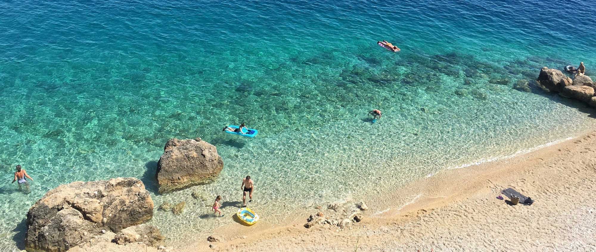 Juto beach in Mimice accommodation and apartments nearby | Direct ...