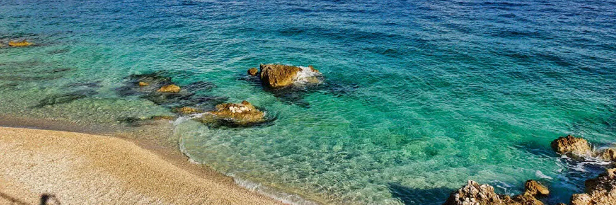 Lanterna beach in Rabac accommodation and apartments nearby | Direct ...