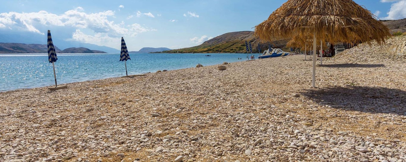 Mandre beach Pag accommodation and apartments nearby | Direct-Croatia.com