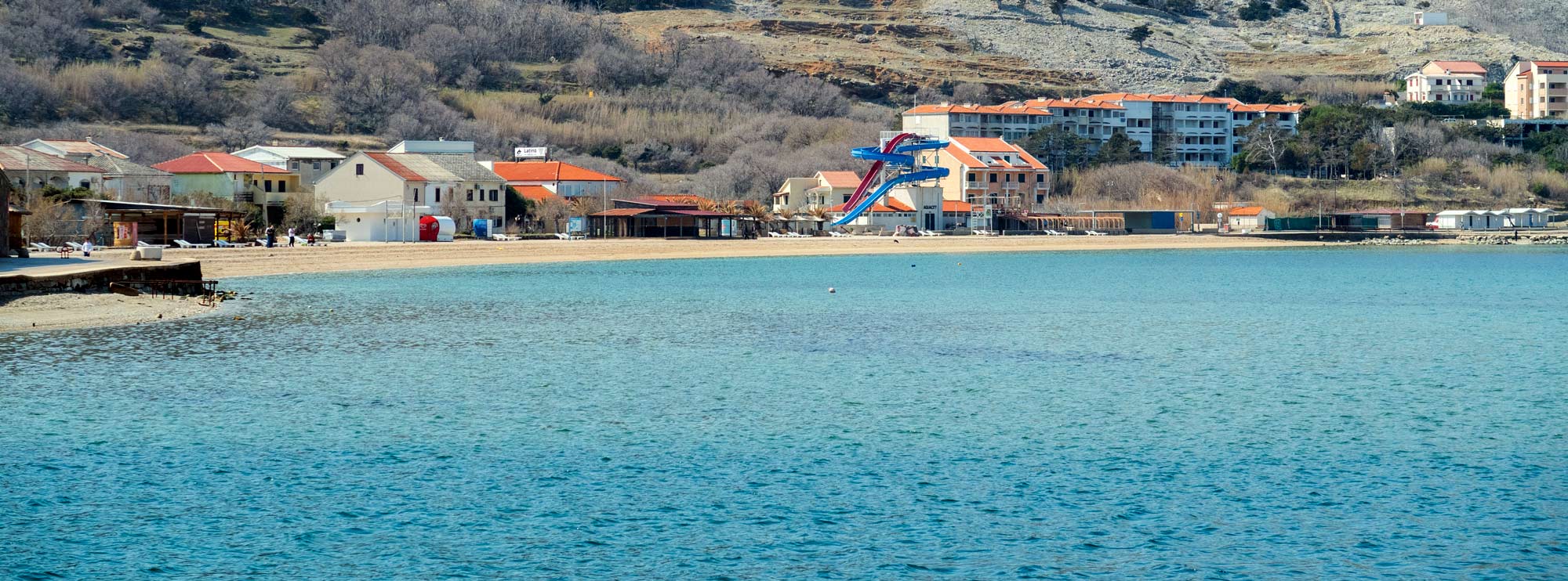 Prosika Beach in Pag accommodation and apartments nearby | Direct ...
