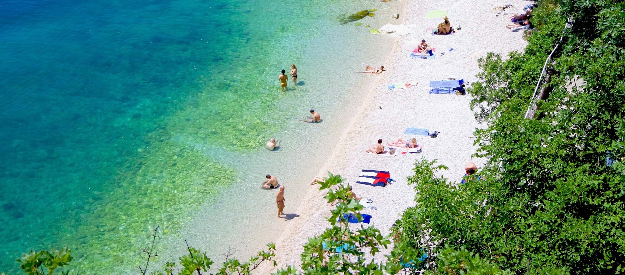 Sablićevo beach in Rijeka accommodation and apartments nearby | Direct-Croatia.com