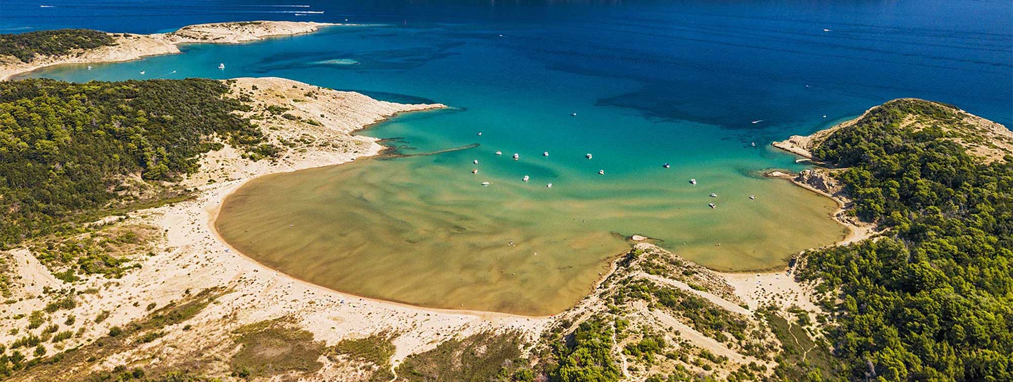 FKK Sahara beach on Rab accommodation and apartments nearby | Direct ...