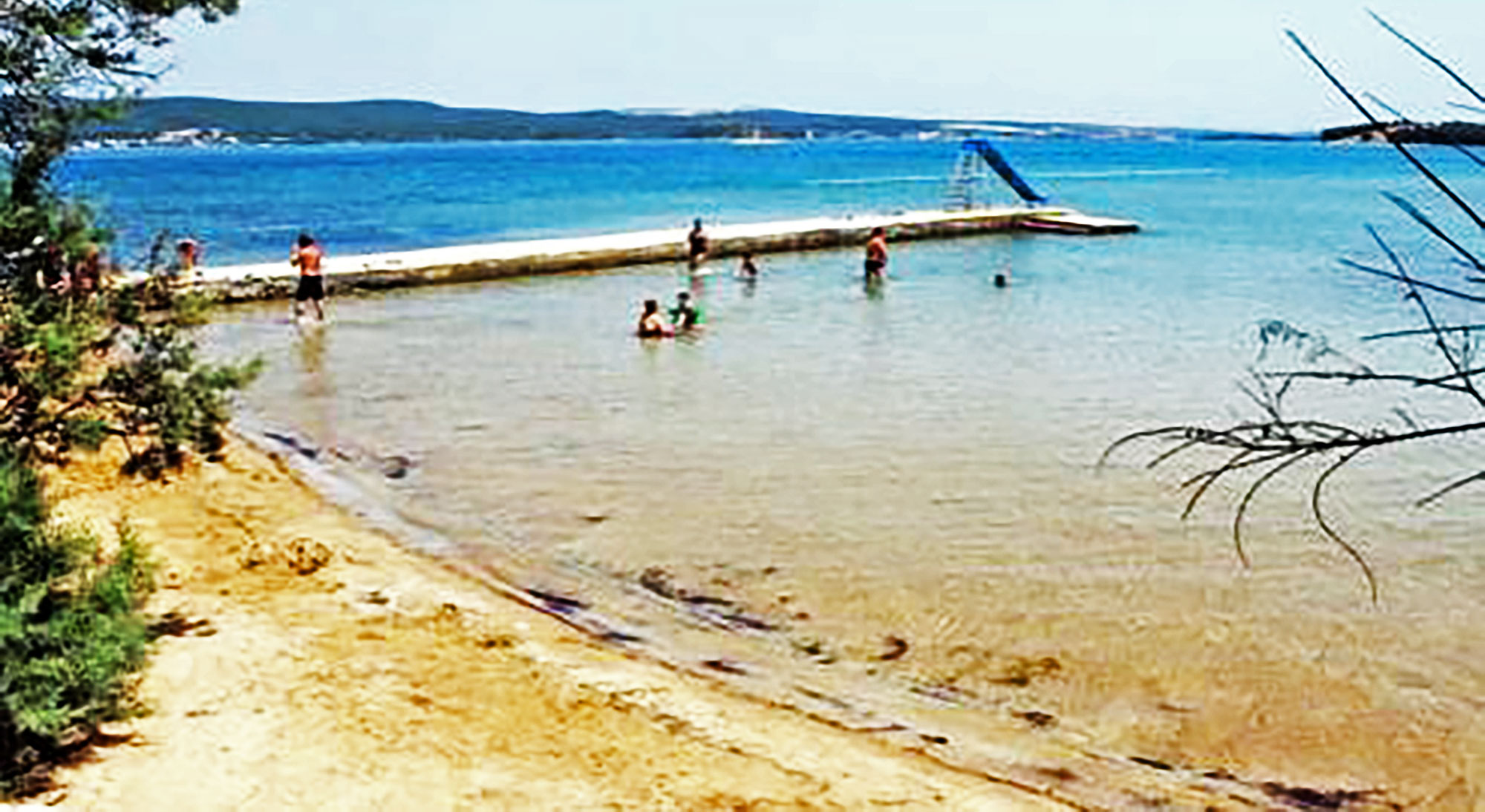 Sarag Beach on Pašman accommodation and apartments nearby | Direct ...