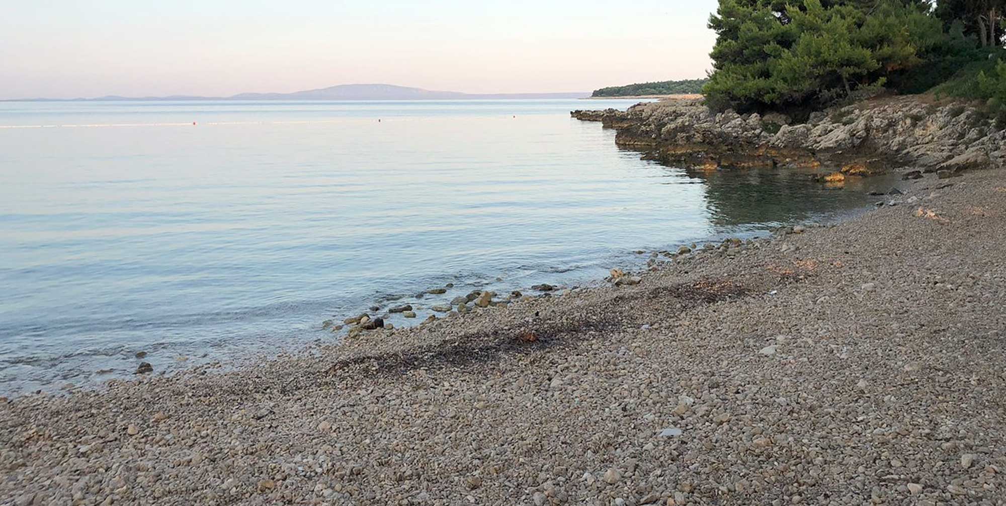 Suha Punta beach on Rab accommodation and apartments nearby | Direct ...